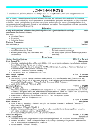 Jonathan Rose CV | DOC