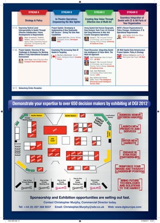 GeoInt Conference Agenda | PDF