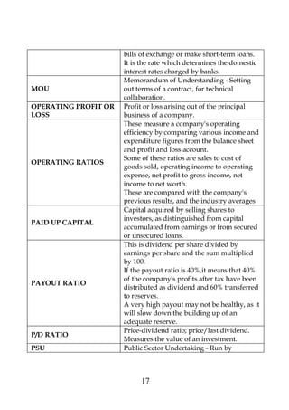 Stock Market Dictionary | PDF