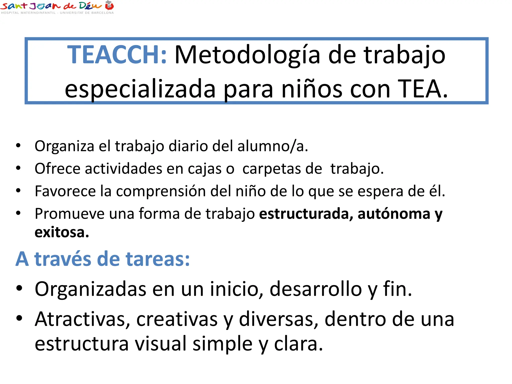 Cajas de trabajo modelo TEACCH estructura | PDF | Education