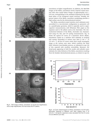 Few-layered MoSe2 nanosheets an an advanced... | PDF
