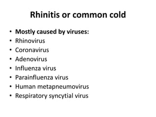 Respiratory_Tract_Infection | PPT