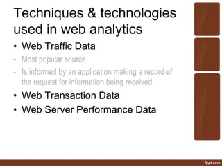 web analytics overview | PPTX