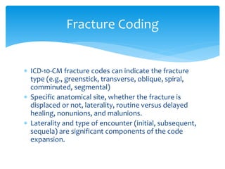 Fractures and Injuries | PPTX