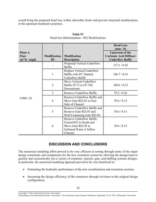 Ozone Contactor Design Improvements using CFD Modeling | PDF