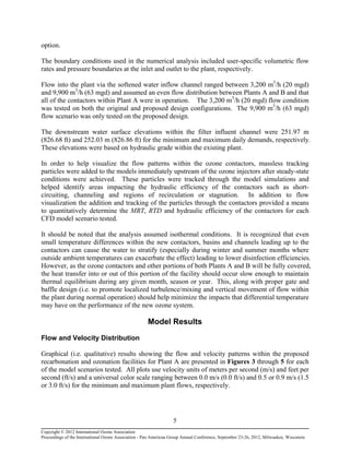 Ozone Contactor Design Improvements using CFD Modeling | PDF