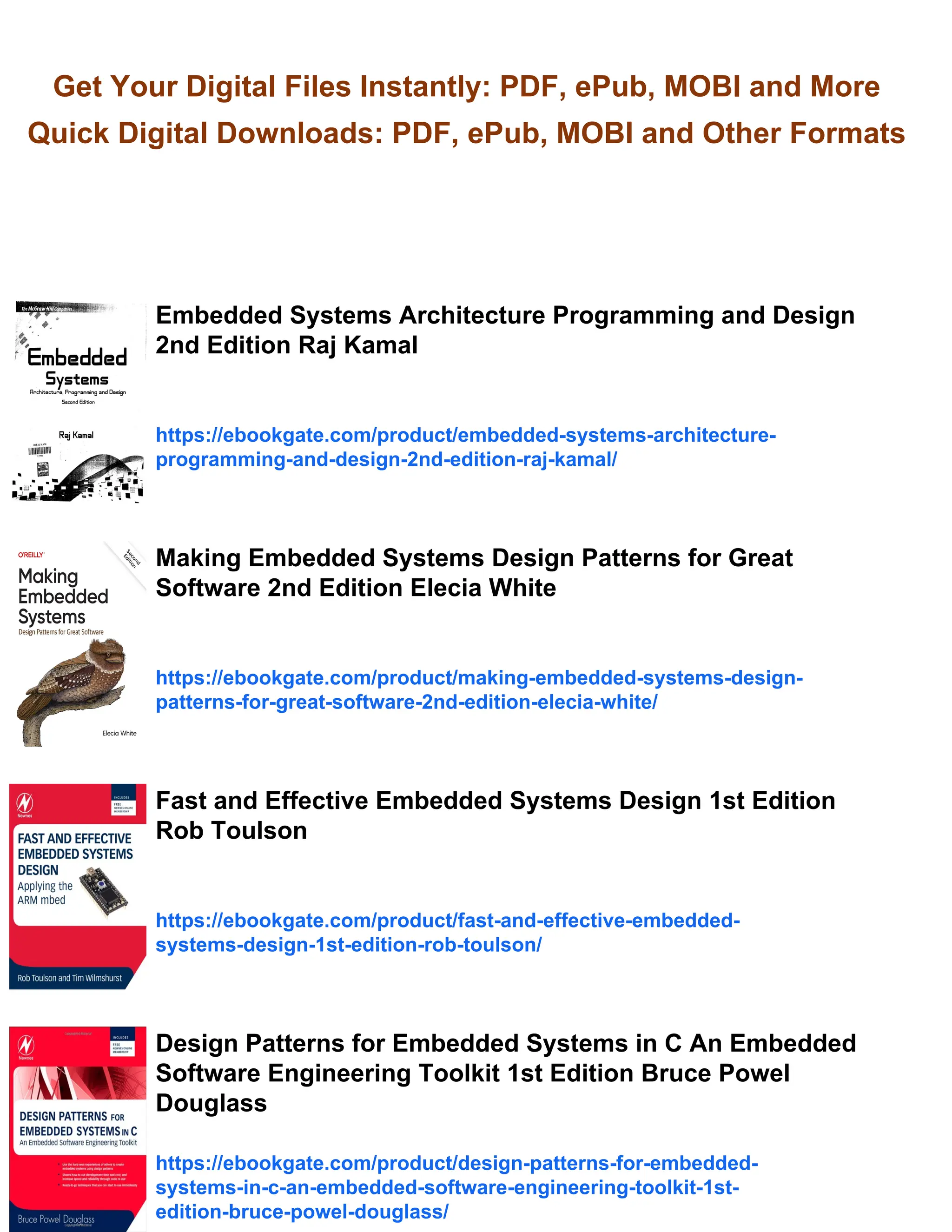 Embedded Systems Design 2nd Edition Steve Heath | PDF