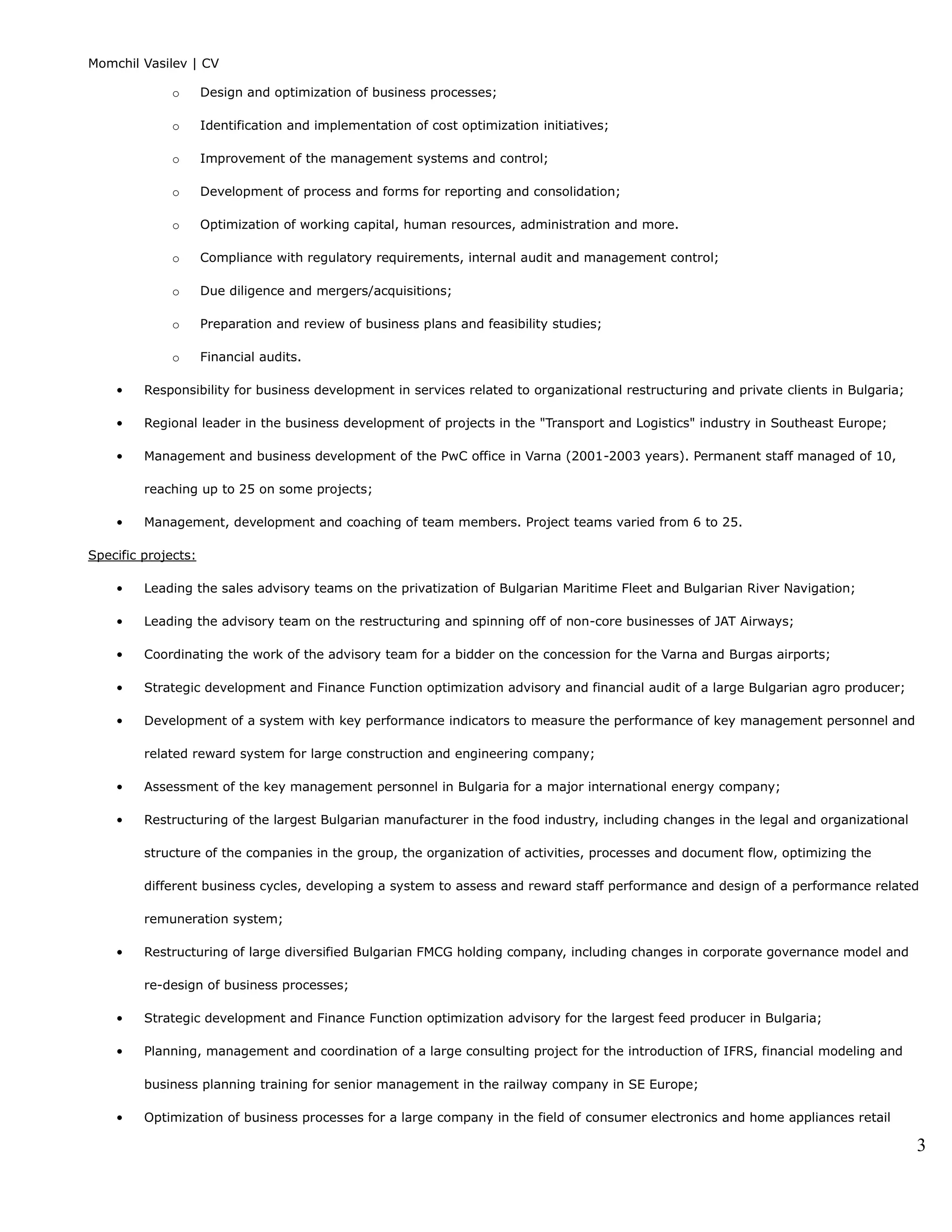 Momchil Vasilev CV (EN) | PDF