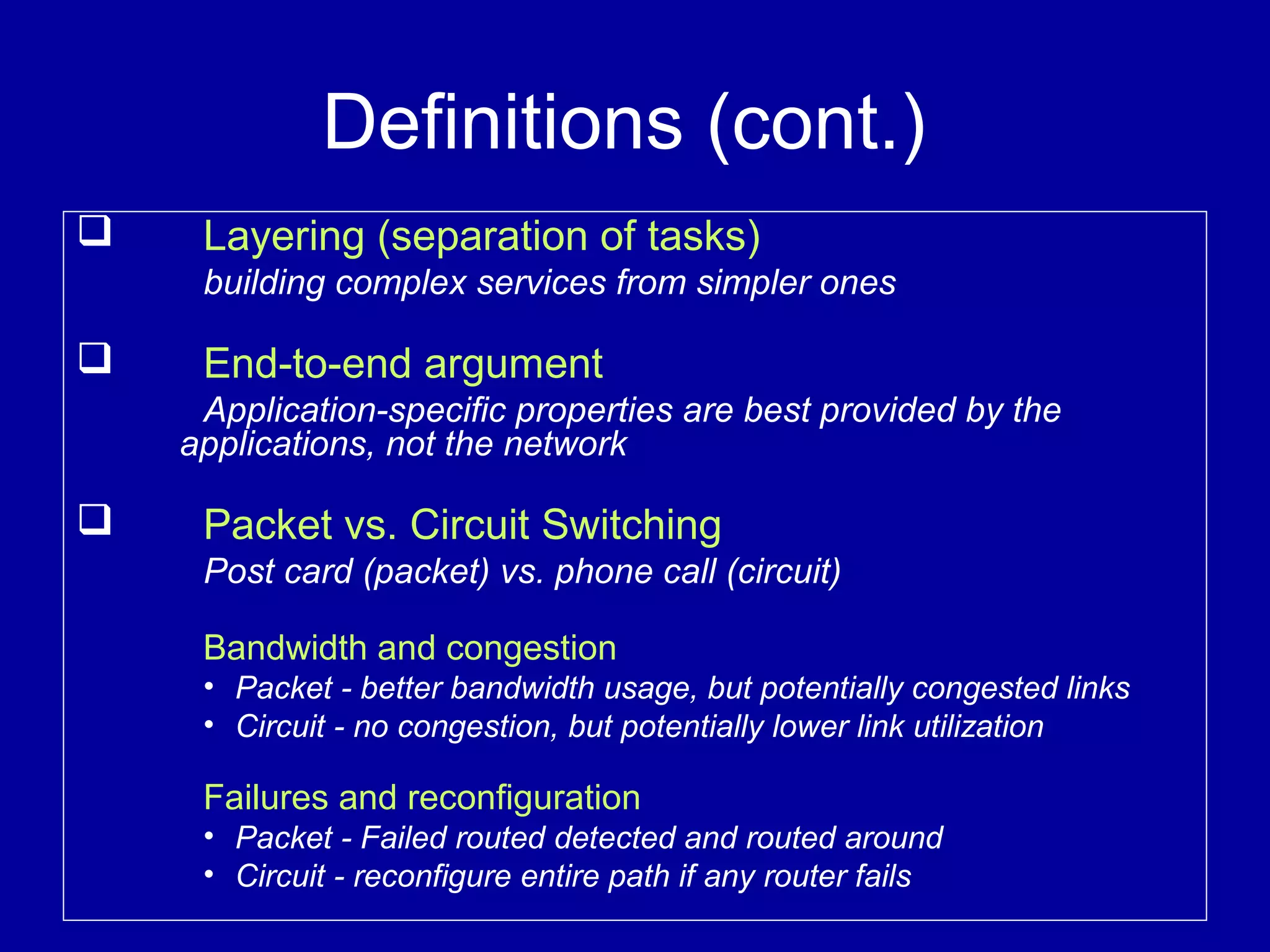 Fundamentals of Networking | PPT
