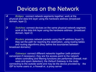 Fundamentals of Networking | PPT