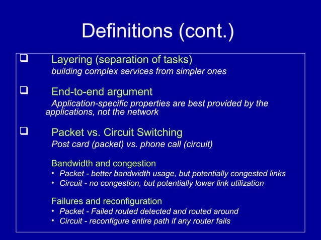 Fundamentals of Networking | PPT