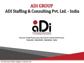 ADI Group Presentation | PPT