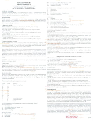 Blake, Erin_Purdue Transcript | PDF