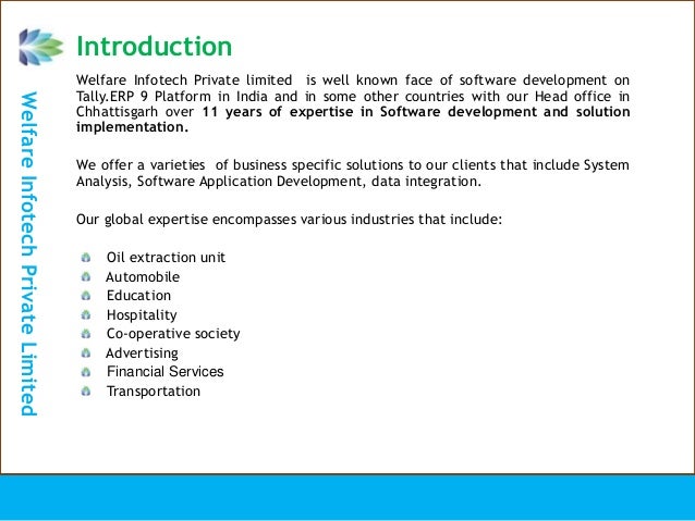 Welfare Company Profile