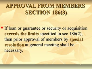 sec 185 | PPT