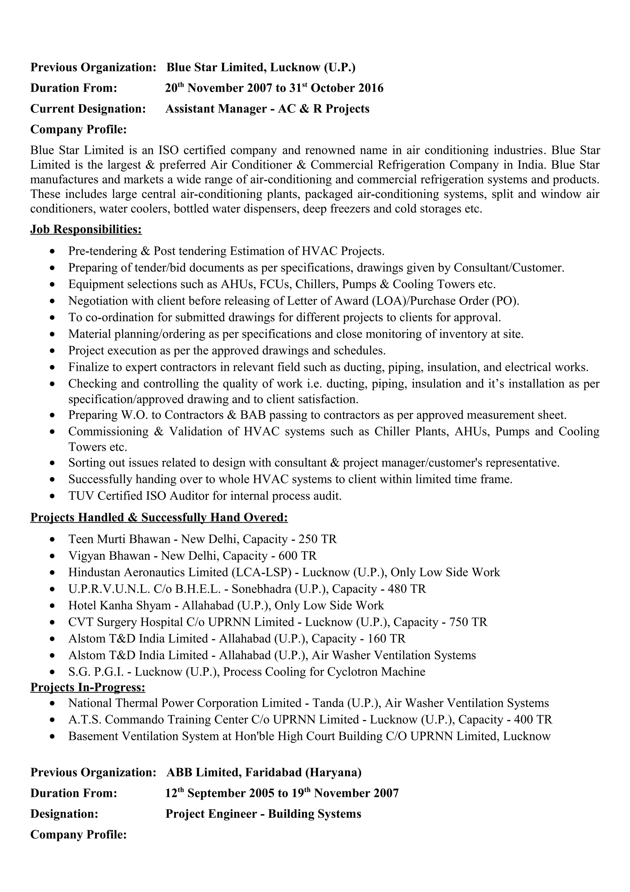 Dharmendra Updated CV | DOC