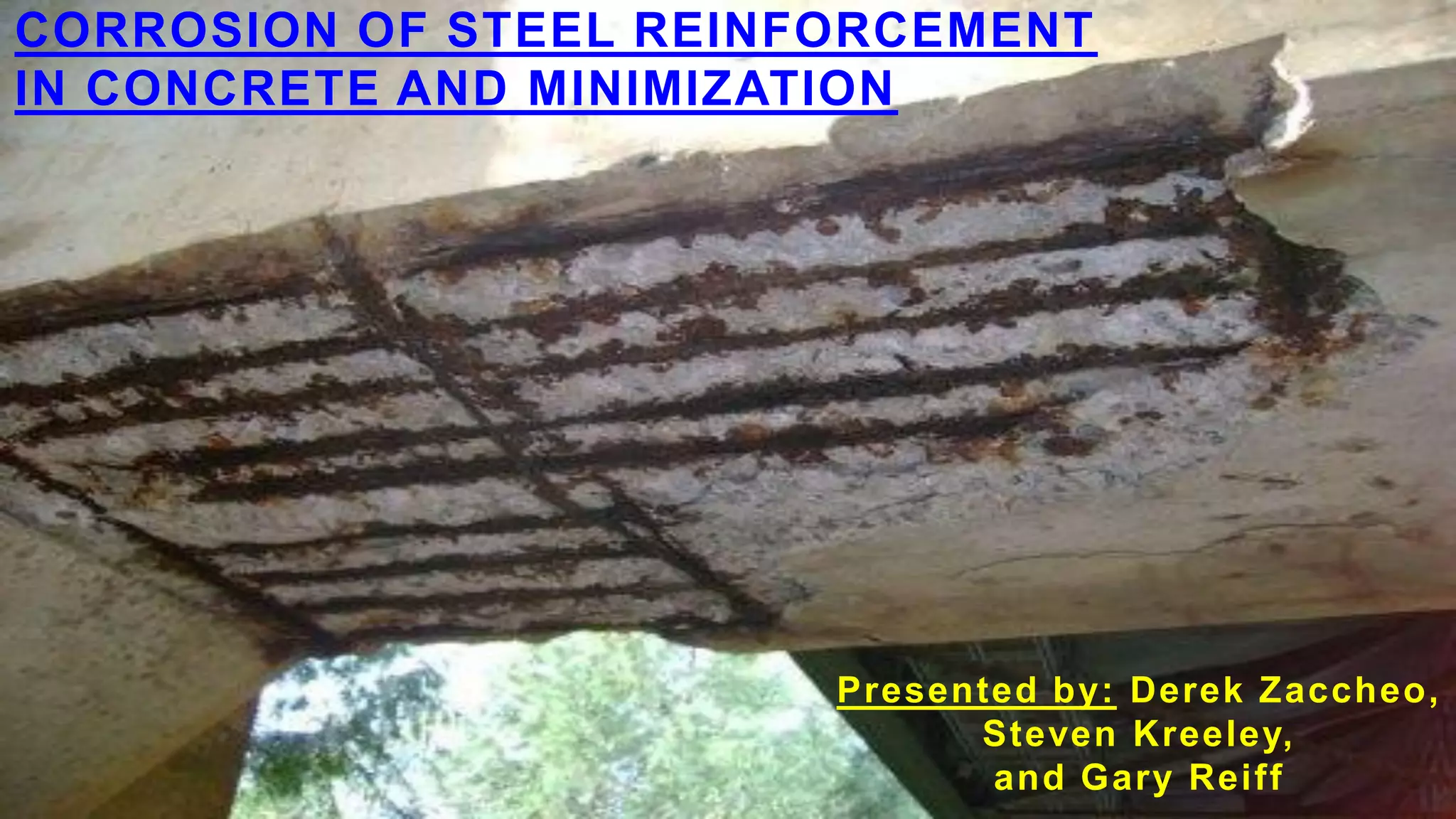 Concrete Corrosion of Reinforcing Steel | PDF