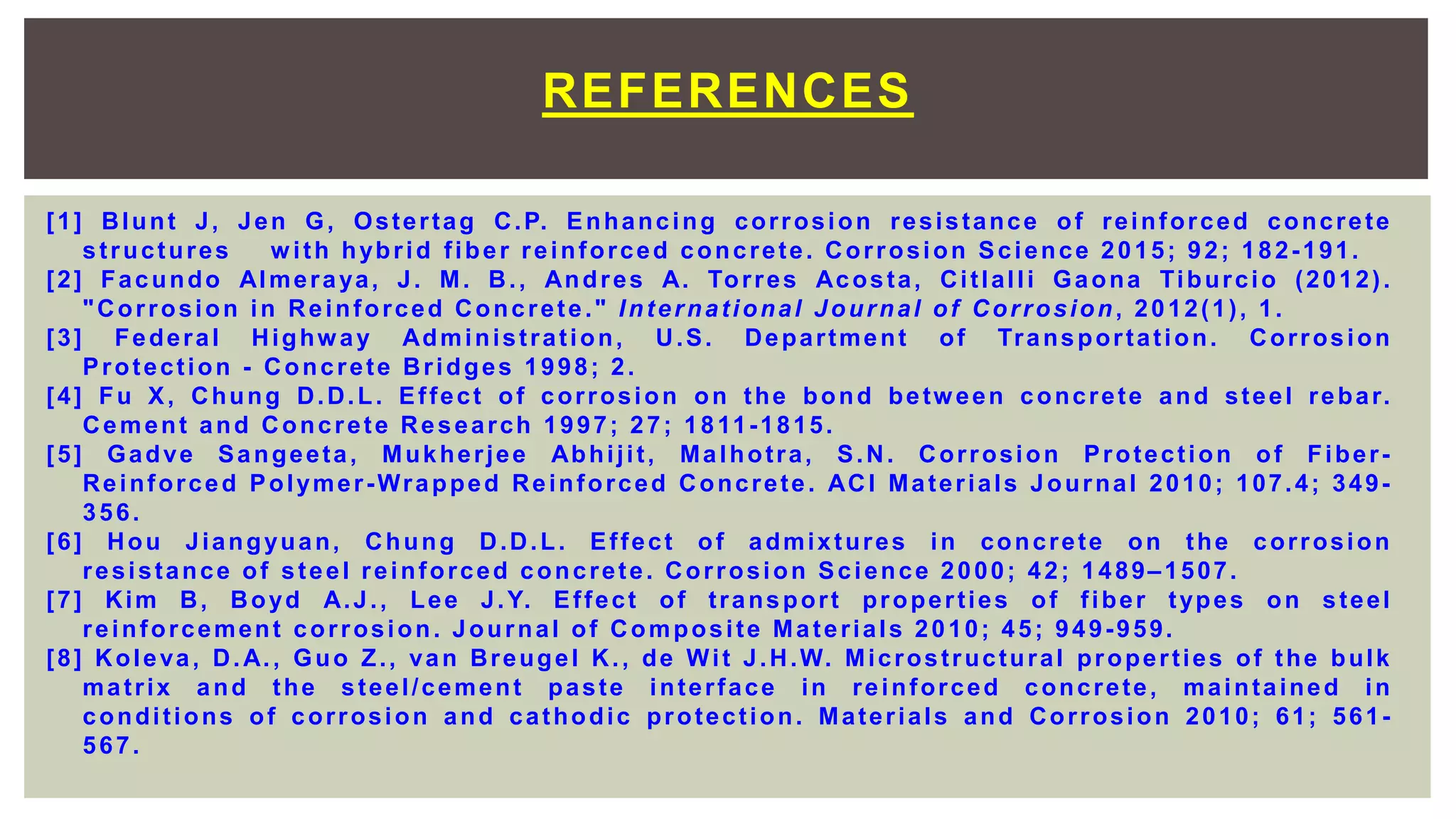 Concrete Corrosion of Reinforcing Steel | PDF