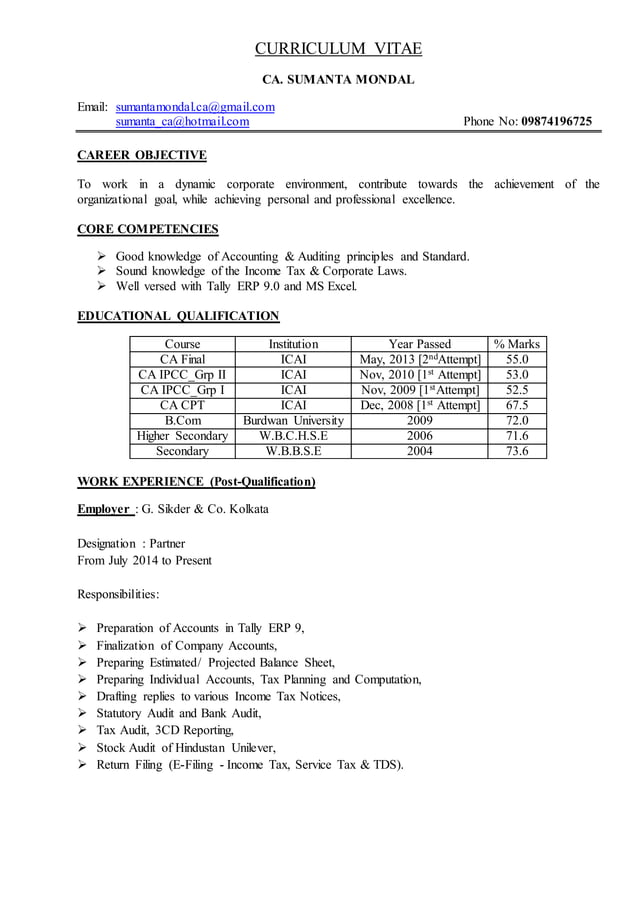 Sumanta CV Exp | DOCX