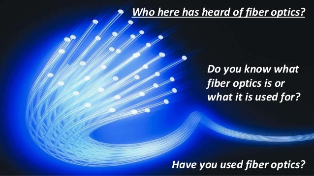 Fiber Optics Basic Intro Lesson 1 by Mark Keefer