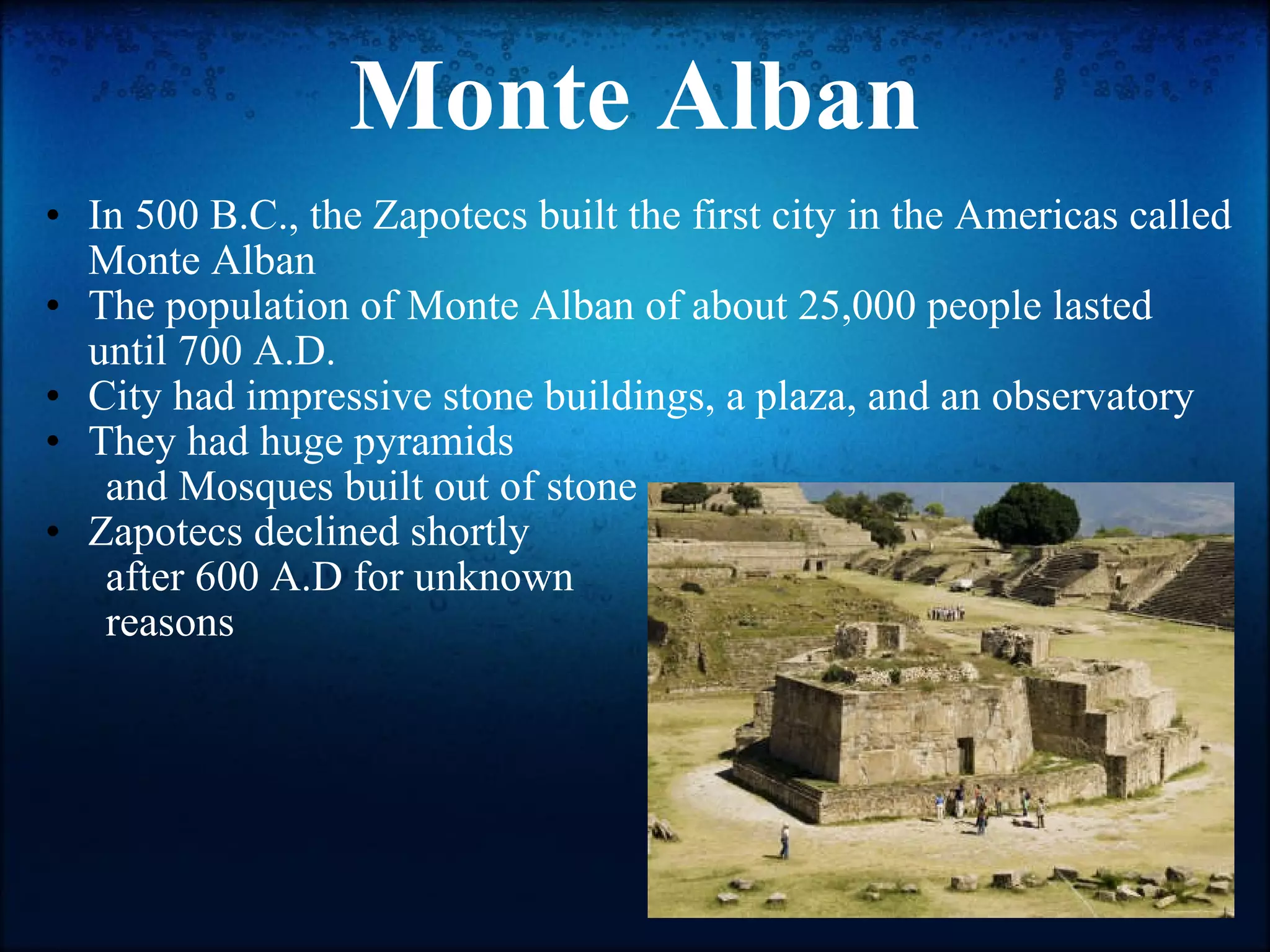 The Zapotec Empire | PPT