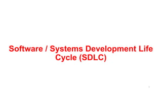 system development life cycle | PPT