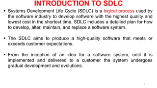 system development life cycle | PPT
