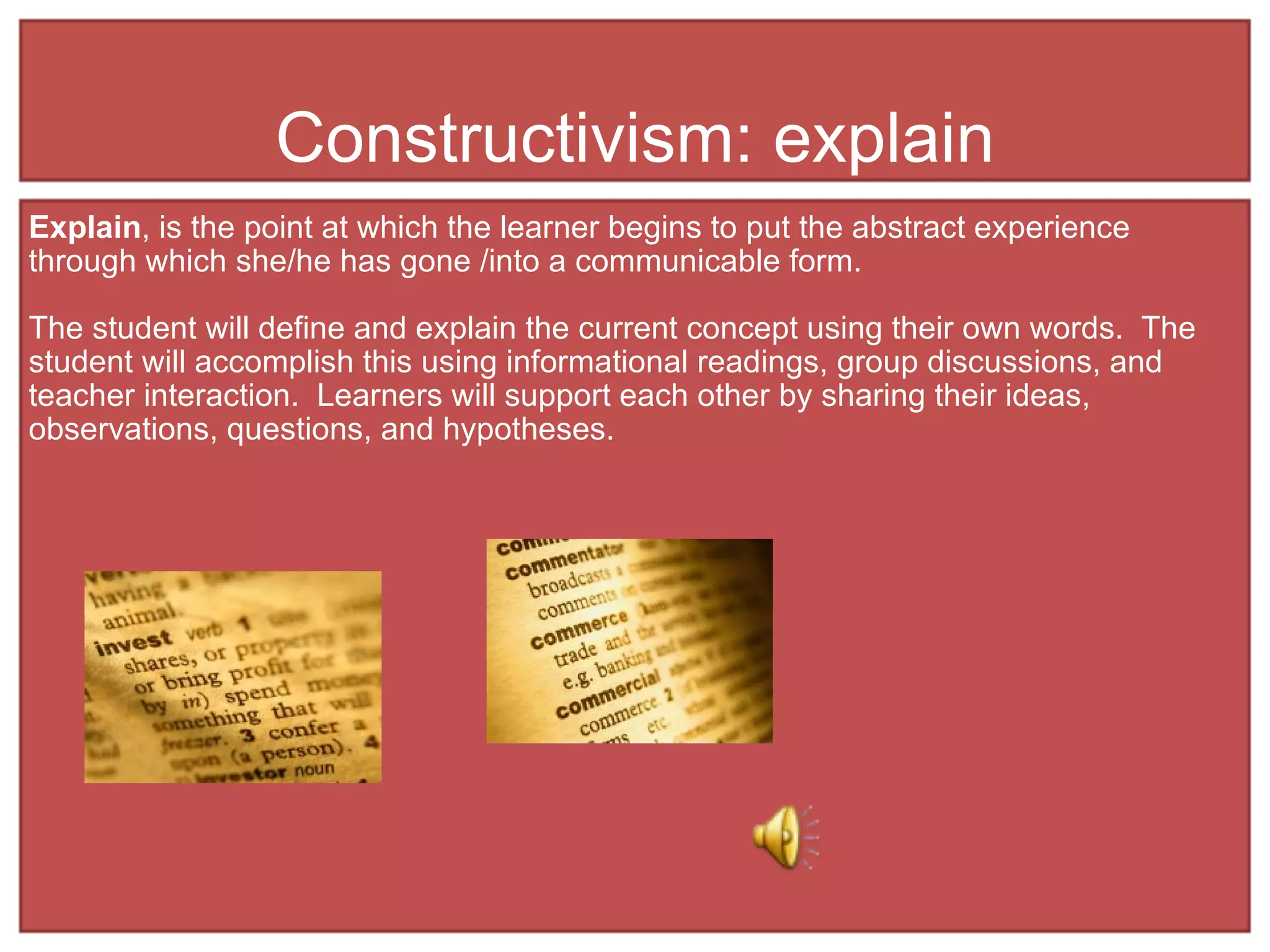 WHAT IS CONSTRUCTIVISM PPT | PPT