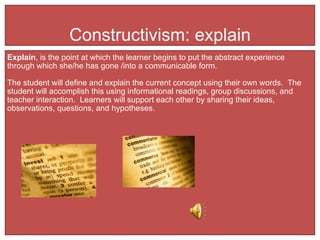WHAT IS CONSTRUCTIVISM PPT | PPT | Educational Assessment | Education