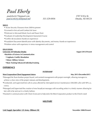 1 Resume | PDF