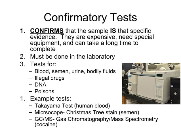 Presumptive Tests For Blood | PPT | Blood Disorders | Diseases and ...