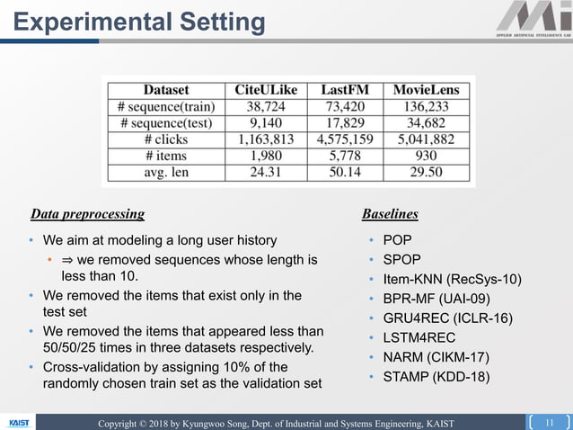 Hierarchical Context enabled Recurrent Neural Network for Recommendation | PPT