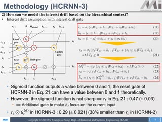 Hierarchical Context enabled Recurrent Neural Network for Recommendation | PPT