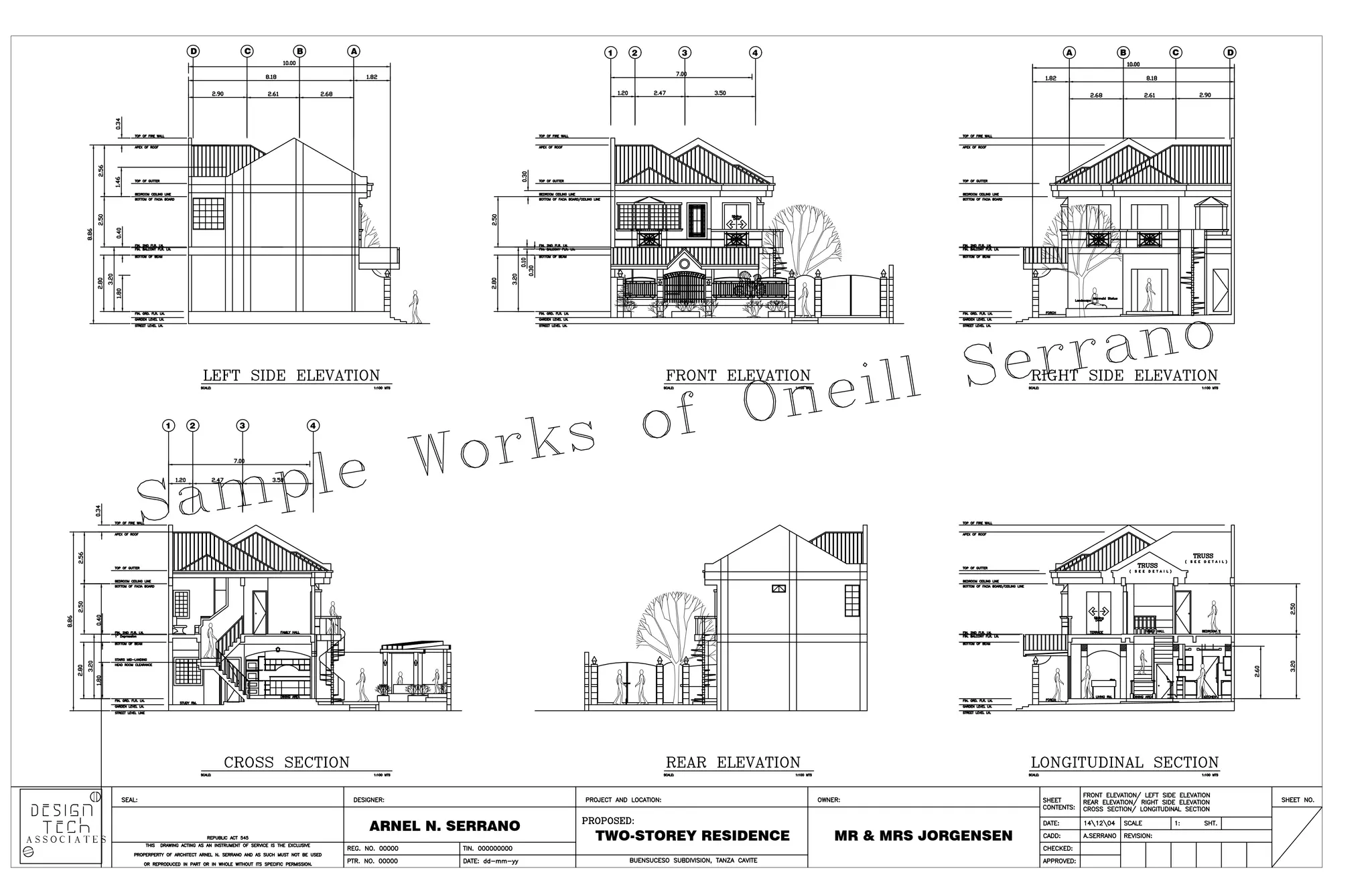 Buensuceso Subd ELEVATIONS | PDF