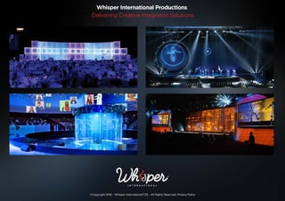 Whisper International Designs Portfolio | PDF