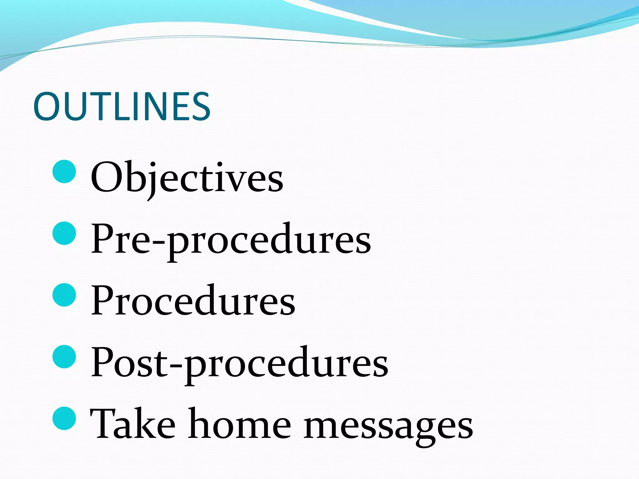 Bedside Procedures | PPT