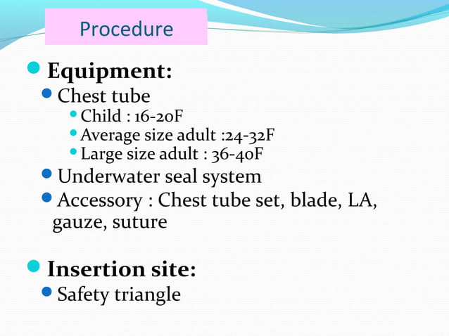 Bedside Procedures | PPT