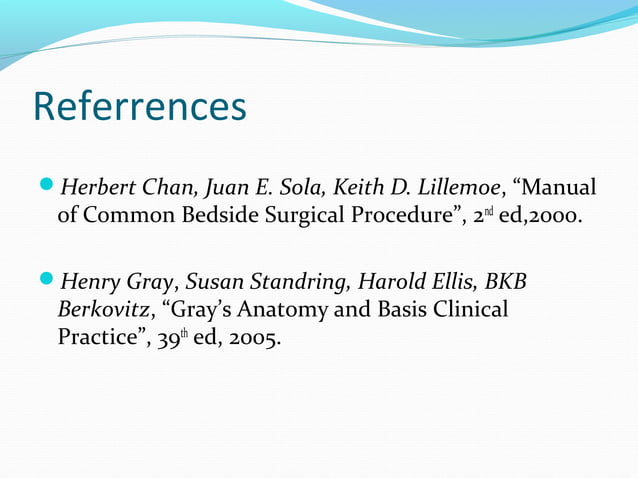 Bedside Procedures | PPT