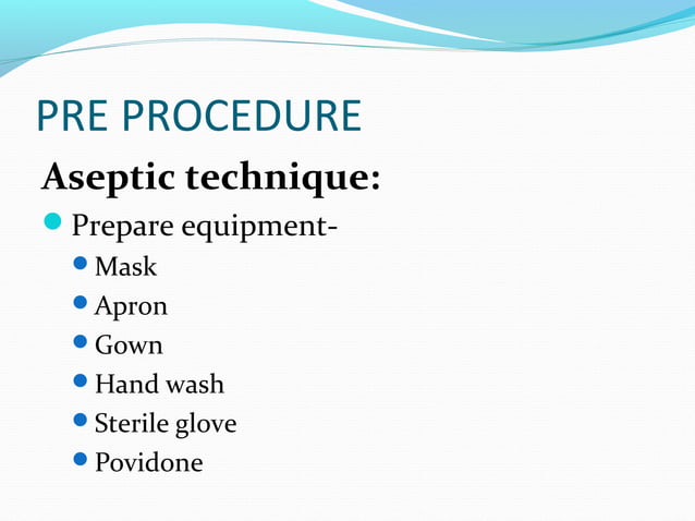 Bedside Procedures | PPT
