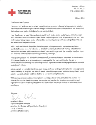 Letter of Recommendation - Emily Daniel | PDF