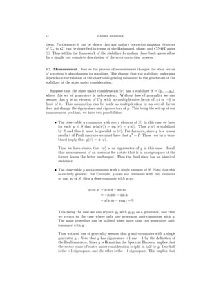 Quantum Computation and the Stabilizer Formalism for Error Correction | PDF | Programming ...