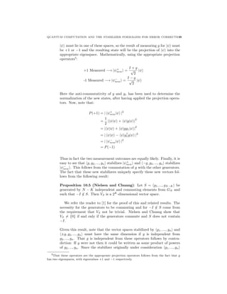 Quantum Computation and the Stabilizer Formalism for Error Correction | PDF | Programming ...