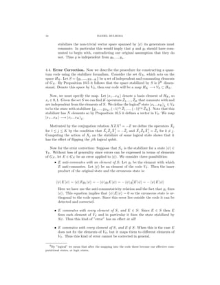 Quantum Computation and the Stabilizer Formalism for Error Correction | PDF | Programming ...