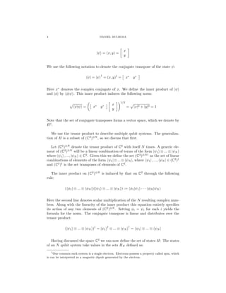 Quantum Computation and the Stabilizer Formalism for Error Correction | PDF | Programming ...