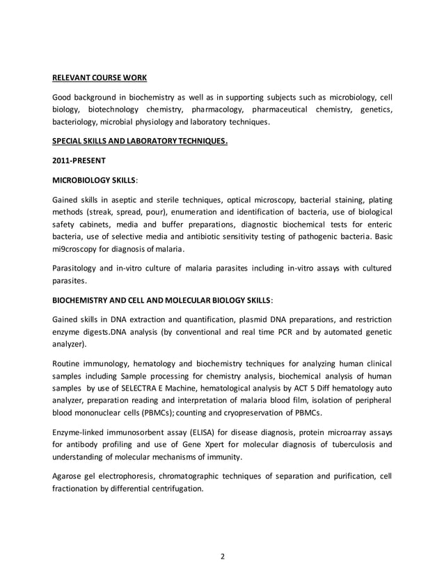 ombura evans cv | PDF