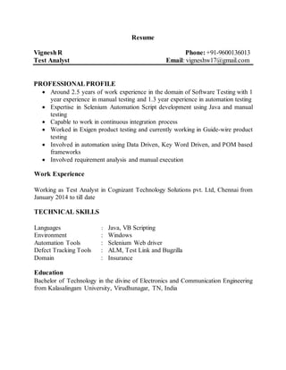 Resume | PDF