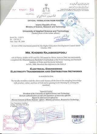 Translated Academic Degree | PDF