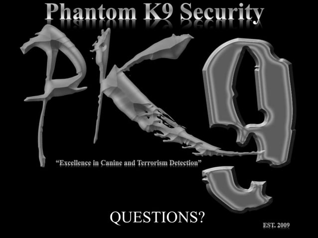 PHANTOM K9 SECURITY | PPTX