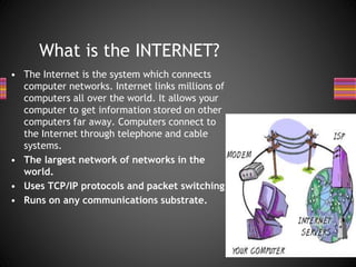 Internet 130615022622-phpapp02 | PPTX | Computer Networking | Computing