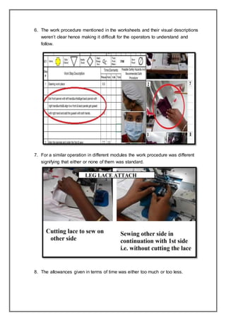 Standardization & digitalization of sewing operations | DOCX